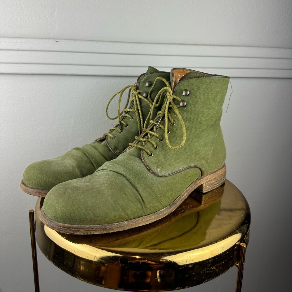 Shoto 5998 Green Army Herringbone Combat - Gem